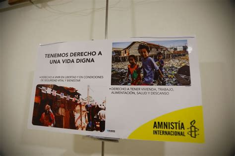 La exposición Derechos Humanos presente y futuro de Amnistía
