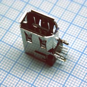 USB IEEE 1394 03 на плату, Разъем USB тип IEEE 1394 розетка на плату ...