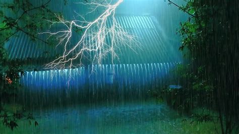Fall Asleep Instantly In 5 Minutes With The Sound Of Heavy Rain And