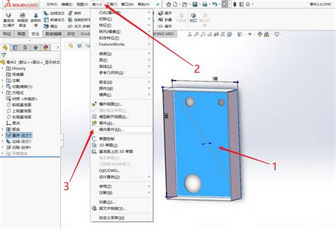 solidworks零件模型镜像教程 千山流水 博客园
