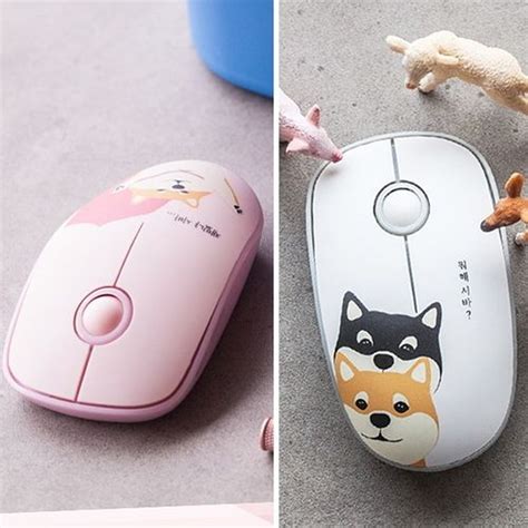 Royche 시로앤마로 무소음 무선 마우스 Electronic Products Computer Mouse Computer
