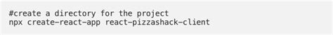 building a react based single page application to consume an api