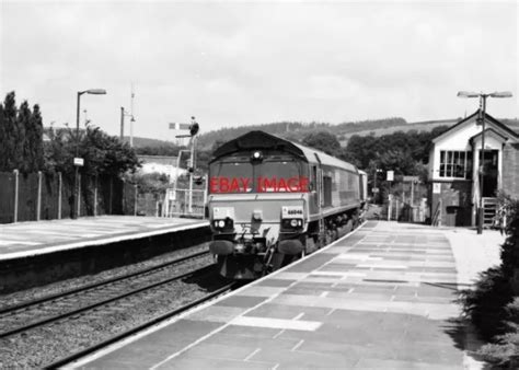 Photo Class 66 Loco No 66046 At Lostwithiel Railway Station Sigbox And