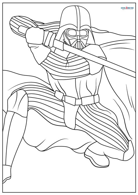 Coloriages Dark Vador Coloriages Gratuits à Imprimer