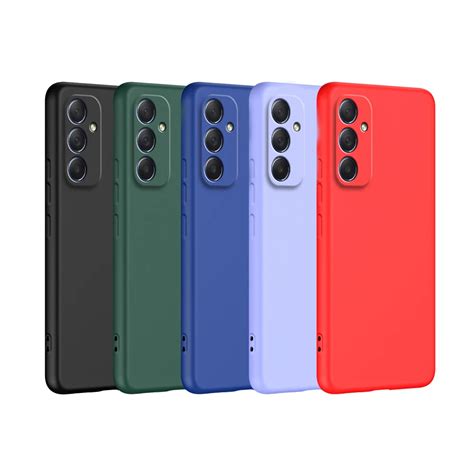 Жидкий силиконовый чехол для телефона Samsung Galaxy A16 A36 A06 A15 ...