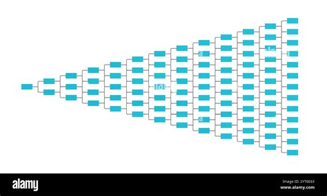 Blue Organization Chart Flow Chart Diagram Blue Organization Chart
