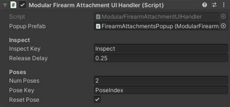 ModularFirearmAttachmentUIHandler MonoBehaviour NeoFPS Scripting