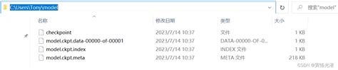 Tensorflow预训练模型ckpt与pb两种文件类型的介绍ckpt文件 Csdn博客