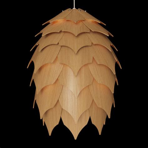 Pendant Lamp In Wood Pango 3d Model Cgtrader