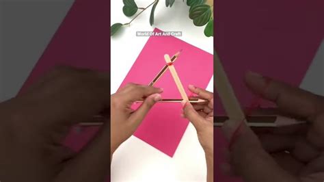 How To Draw A Circle ⭕️ Without A Compass Diy Drawing Compass At Home Shorts Youtubeshorts