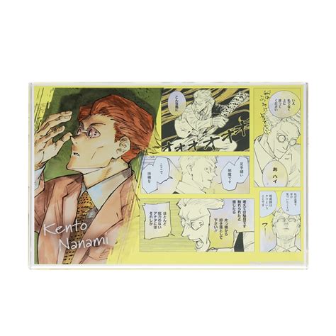 『呪術廻戦』アクリルブロック “heroes” 七海建人 Bd3 装飾品インテリア集英社ジャンプキャラクターズストア