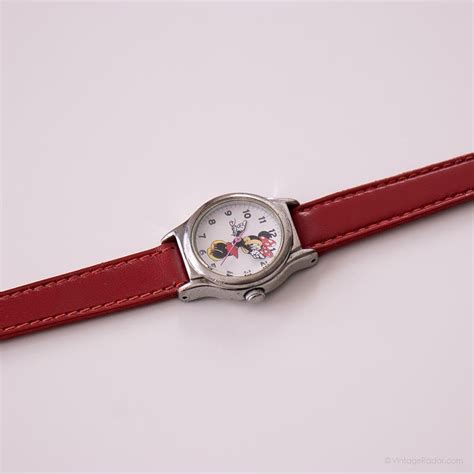 Tiny Minnie Mouse Ladies Watch Vintage Sii Marketing By Seiko Watch