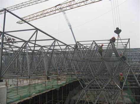 steel structure space frame building the pillar of future