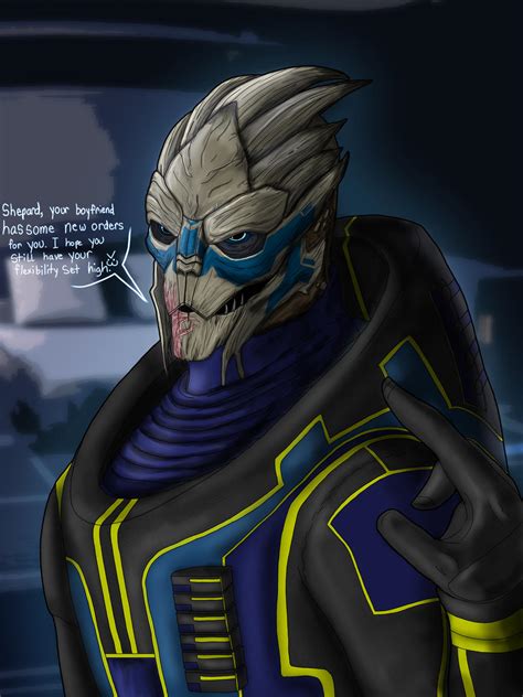 Mass Effect Garrus Insubordination By Guyver89 On Deviantart