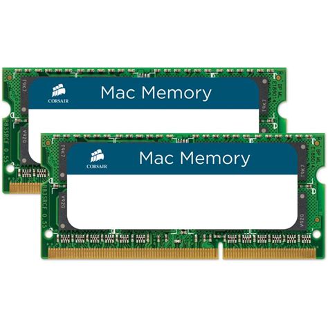 16gb Corsair Mac Memory Ddr3 1333 So Dimm Cl9 Dual Kit So Ddr3 1333