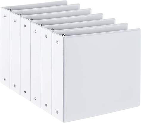 2 Inch 3 Ring Binder With 2 Interior Pockets Heavy Duty 2
