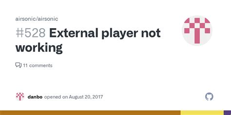External Player Not Working · Issue 528 · Airsonicairsonic · Github