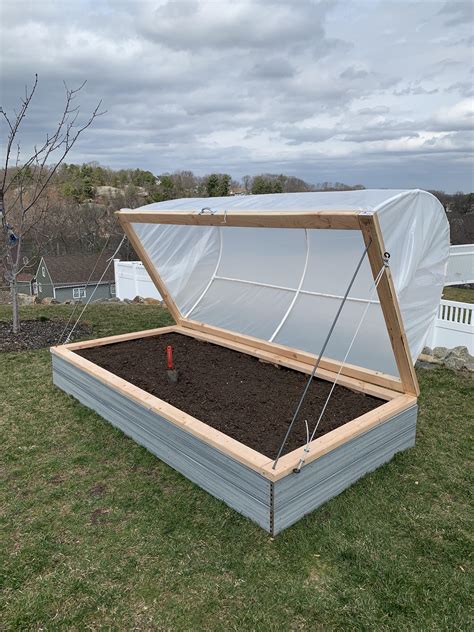 Building A Hinged Hoophouse For Your Raised Bed Garden A Comprehensive