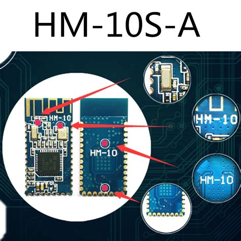 블루투스 모듈 40 Ble 무선 직렬 포트 모듈 Ibeacon Hm 10 Cc2541f256 통신 모듈 Hm 10s A