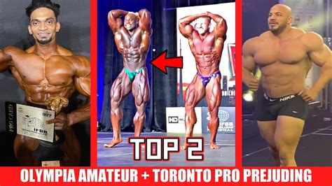 Toronto Pro Prejudging Sunit Jadhav Wins Olympia Amateur Big Ramy