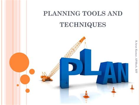 Planning Tools And Techniques Pdf Business Business And Finance