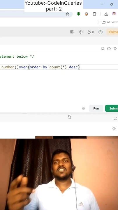 Leetcode Sql Question Sql Database Leetcode Coding Dataanalytics Shorts Ytshort Youtube