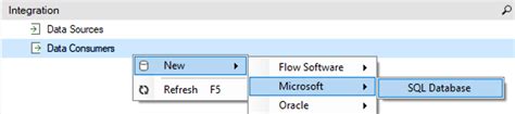 data consumer microsoft sql consumer flow support