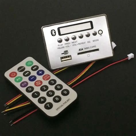Aipinchun 12V Bluetooth Receiver Module WAV WMA MP3 Decode Board