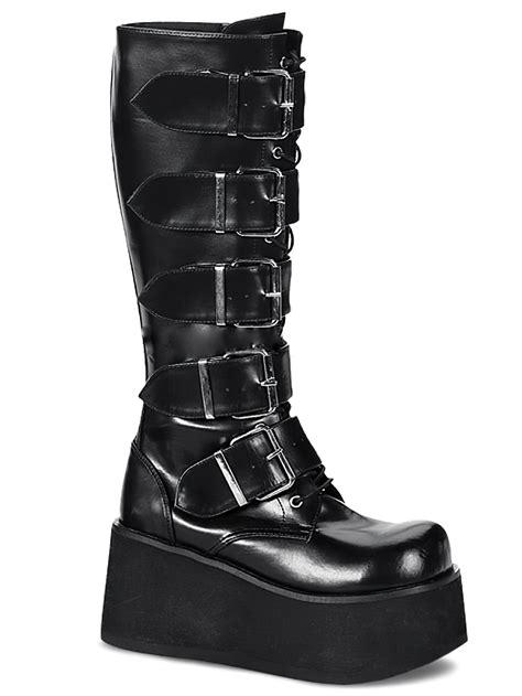 Demonia Shoes Alternative Boots Punk And Edgy Platforms