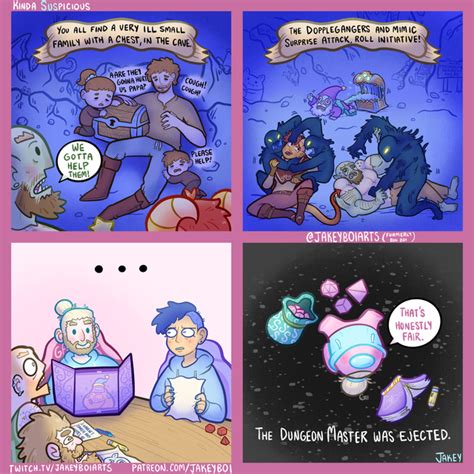 Oc Kinda Suspicious A Dnd And Among Us Crossover Comic Amongus