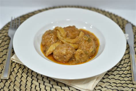 Albóndigas con sepia horadecocinar