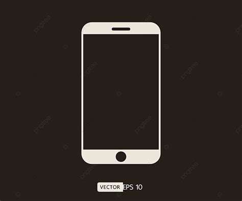 Smartphone Iconmobile Phone Logo Vector Illustration Cellphone