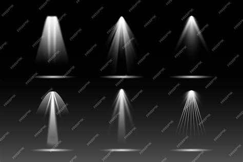 Premium Vector Gradient Light Effect Collection Element