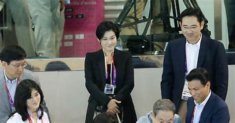 사진 이건희 홍라희 부부 아들 딸들과 함께