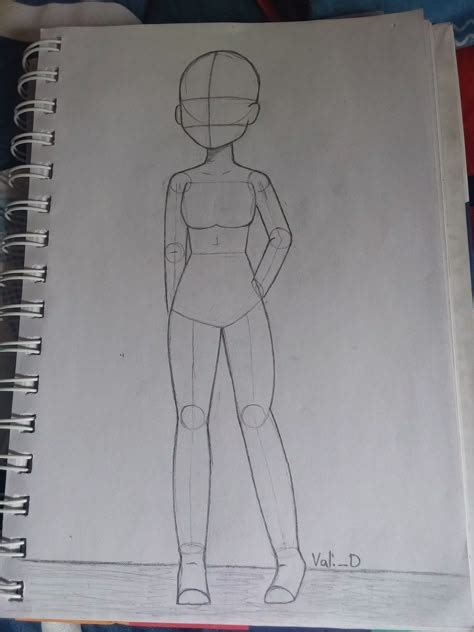 Como Dibujar Un Cuerpo Anime