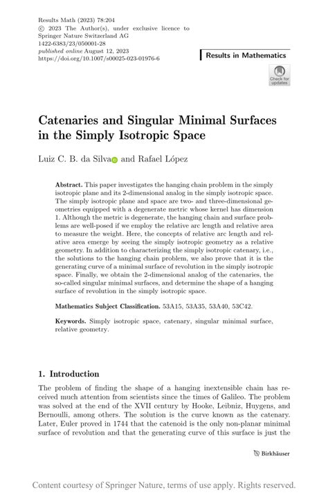 Catenaries And Singular Minimal Surfaces In The Simply Isotropic Space