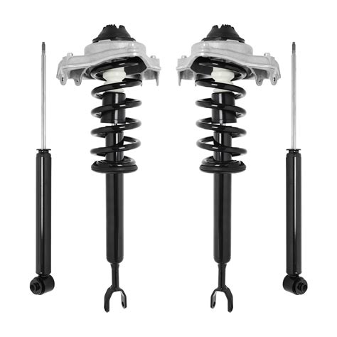 Front Quick Complete Strut And Coil Spring Assemblies And Rear Shocks