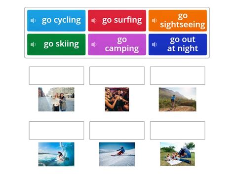 Collocations With Go Match Up