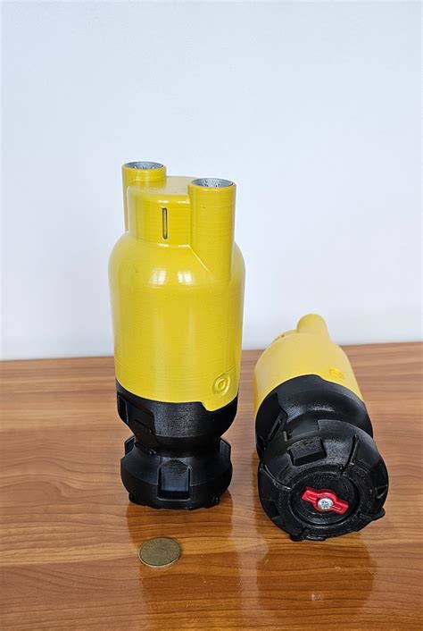 Fallout Fusion Core Replica 3d Printed Etsy