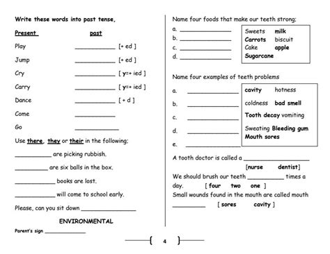 Grade 3 April Holiday Assignments 2024 15868