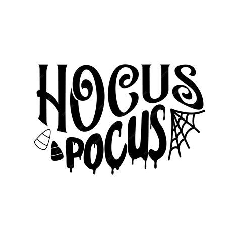 Premium Vector Hocus Pocus Retro