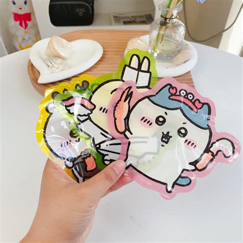 Cute Chiikawa Large Opposite Sex Self Sealing Bag Chiikawa Toys