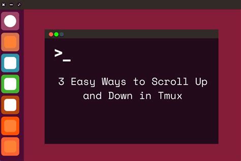 how to scroll in tmux [3 easy ways]