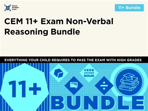 Non Verbal Reasoning Bundle Pack For The CEM Plus Exam