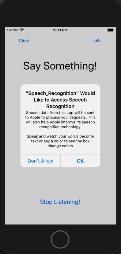 Github Gmihailaiosspeechrecognition Ios App Xcode Project