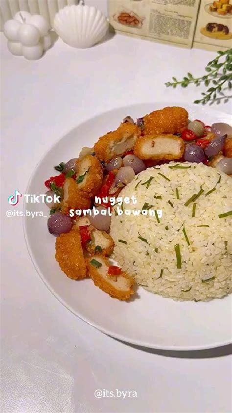 Pin oleh hazelnad 𝜗𝜚 di Tiktok di 2024 Makanan sehat Makanan