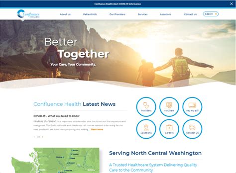 New Confluence Health Website