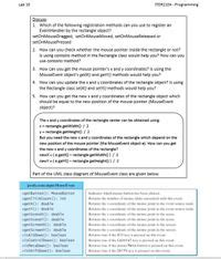 Answered Part 2 Write JavaFX A Program That Allows A User To Move