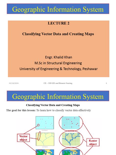 Lecture 02a Pdf Geographic Information System Map