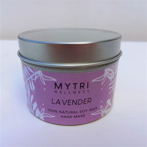 Lavender Scented Soy Candle Vegan Friendly Lavender Etsy Uk